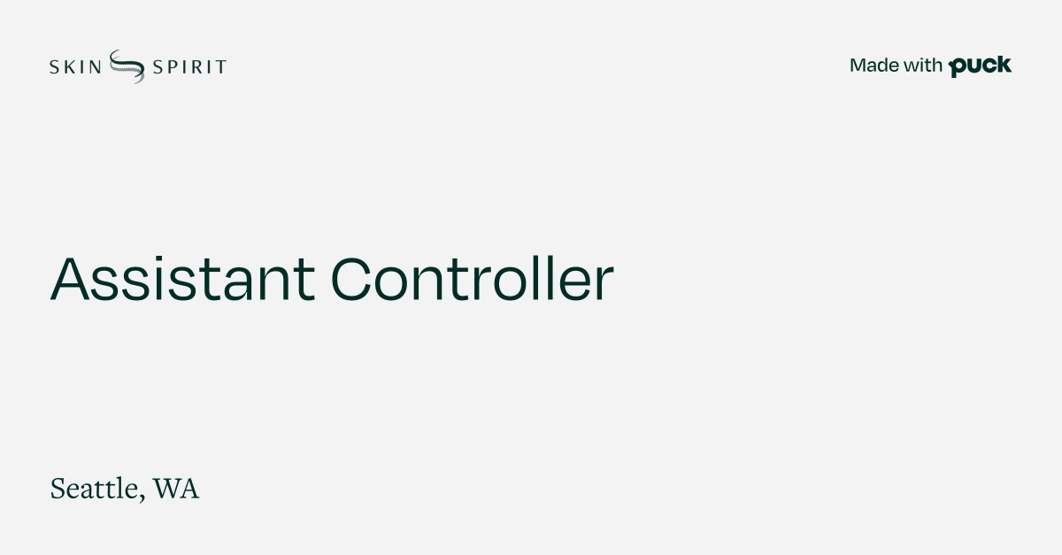 Skin Spirit Assistant Controller